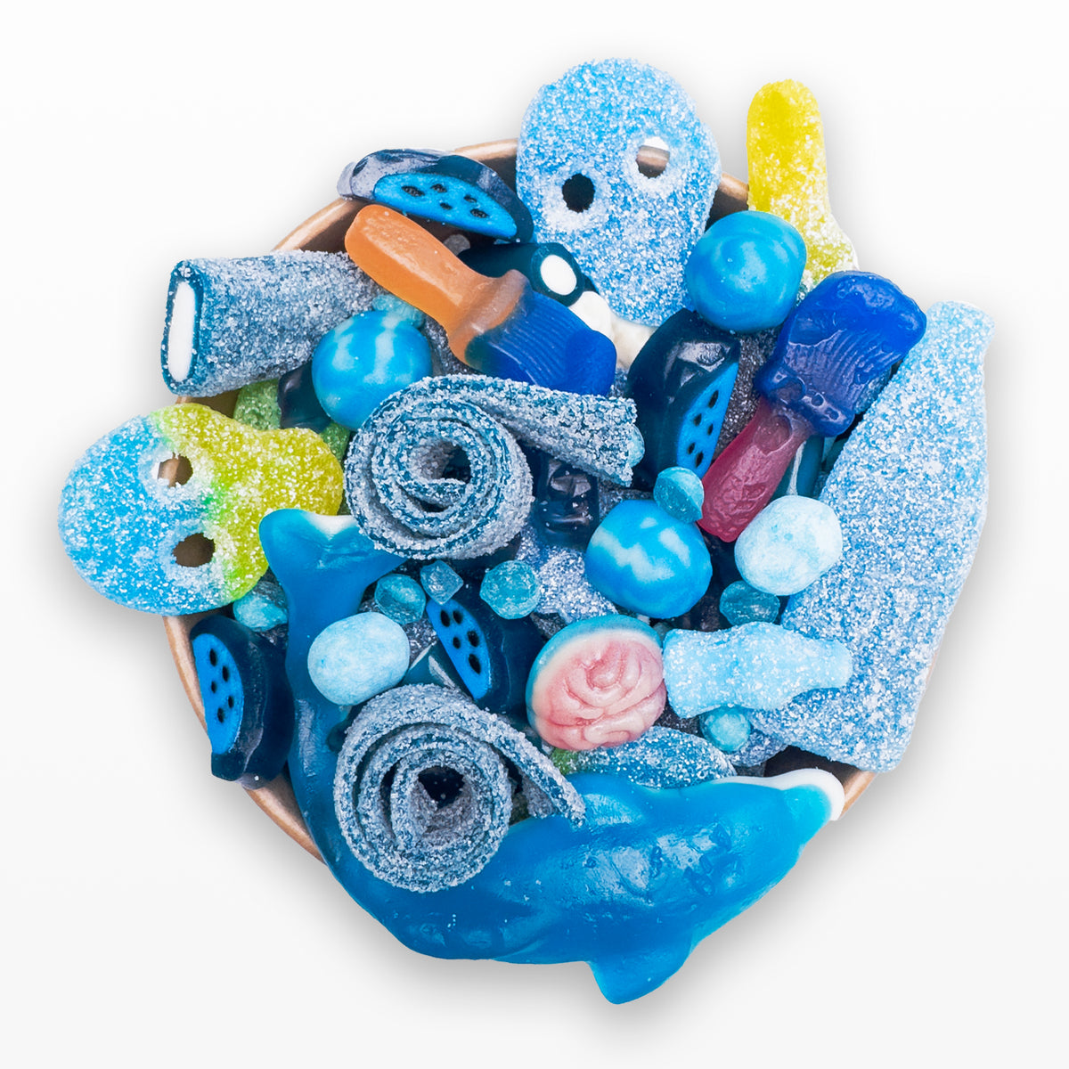 Blue Pick N Mix | Blue Raspberry Fizzy Sweets | Oh Sweetie UK