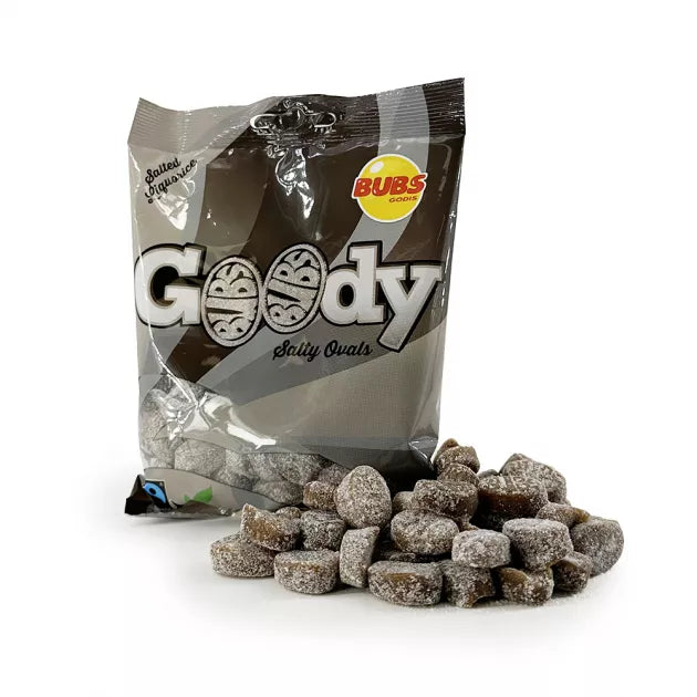 BUBS GOODY Salted Liquorice 90g