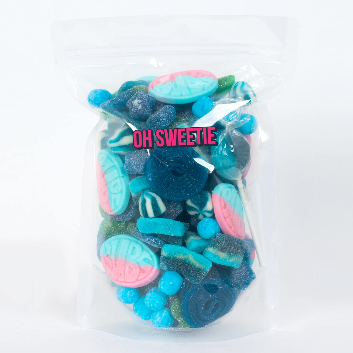 Blue Raspberry Pick 'N' Mix Bag | Online Sweet Store UK | Oh Sweetie